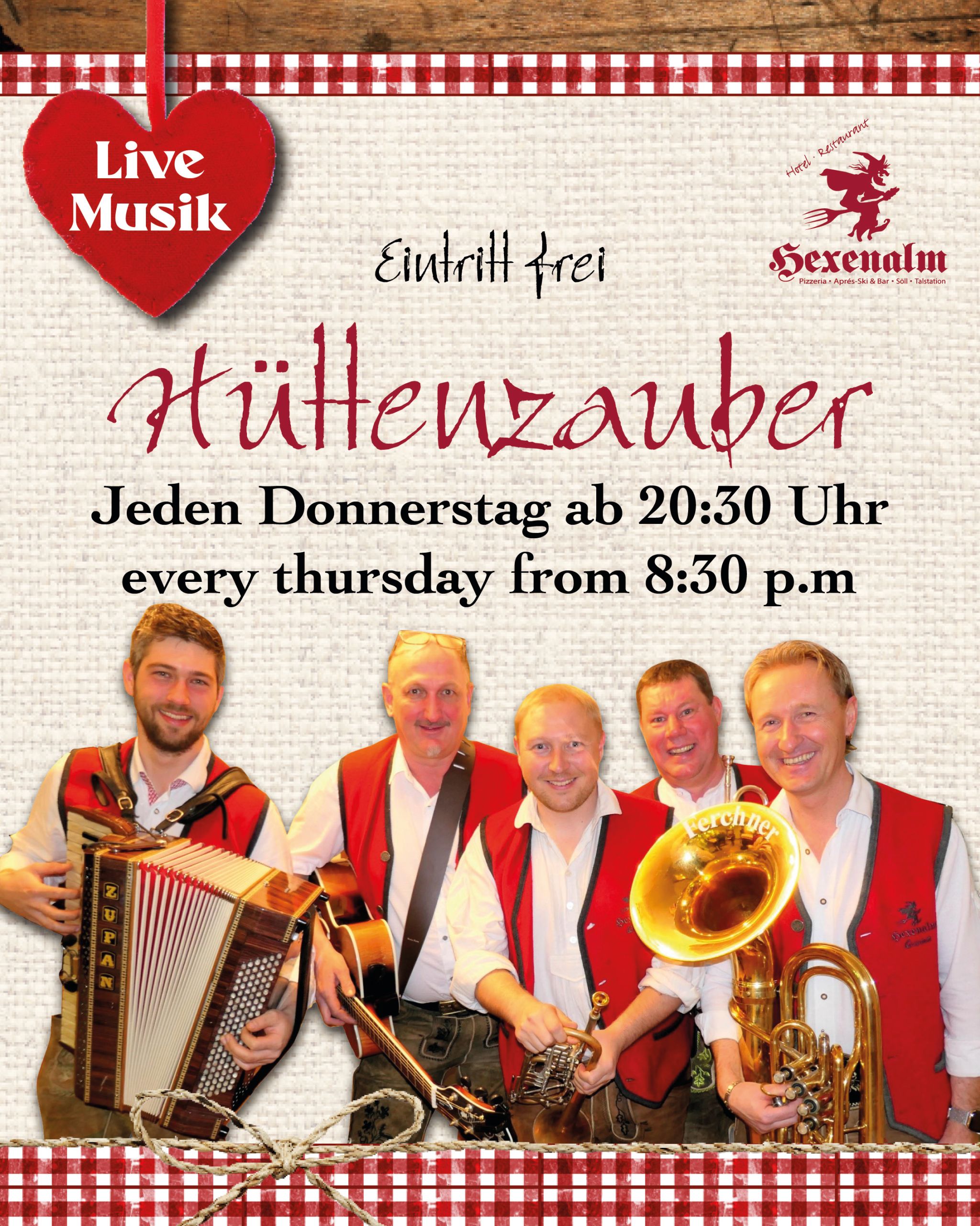 The Hexenalm Quintet in the Hexenalm