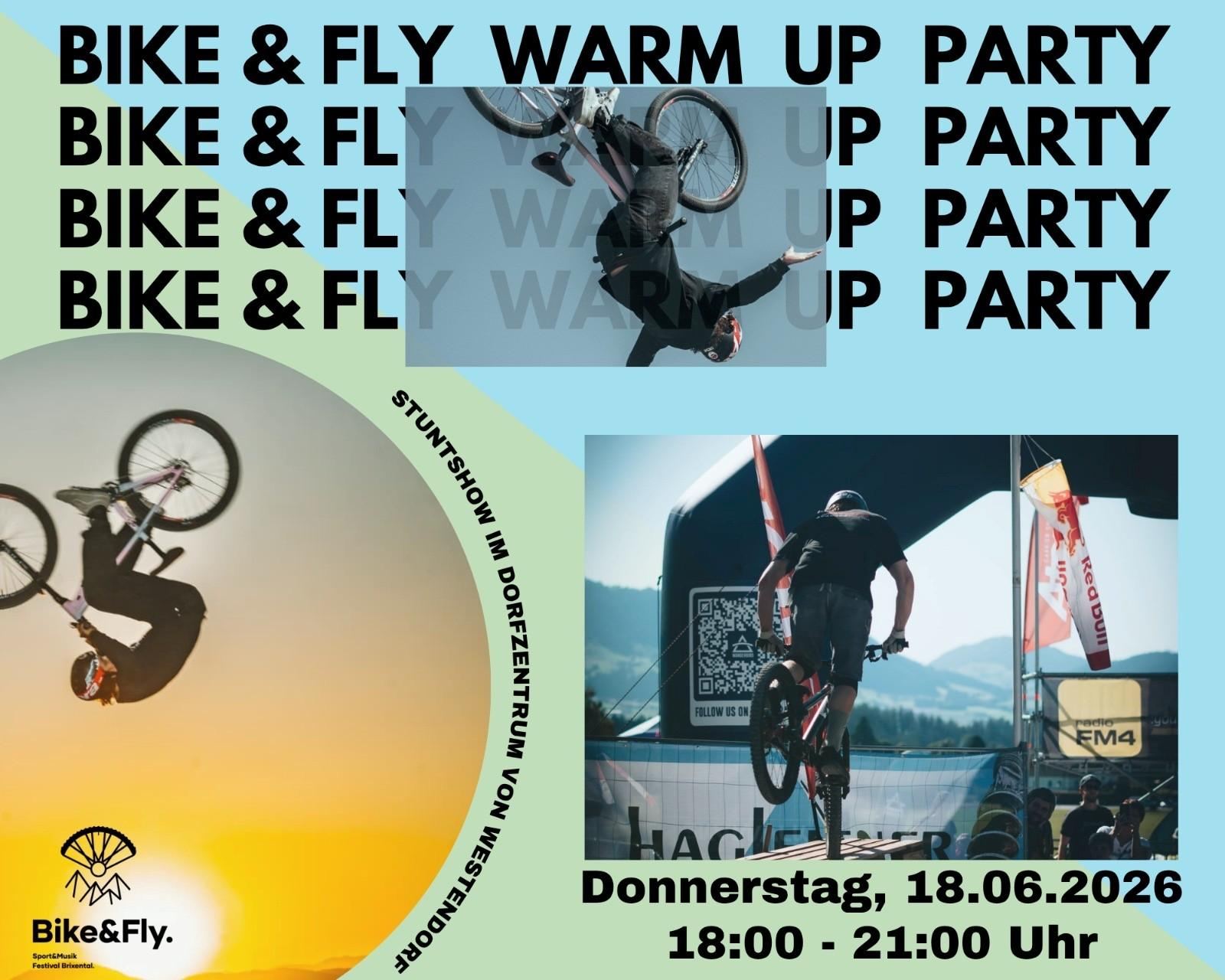 Bike & Fly Festival warm up Party