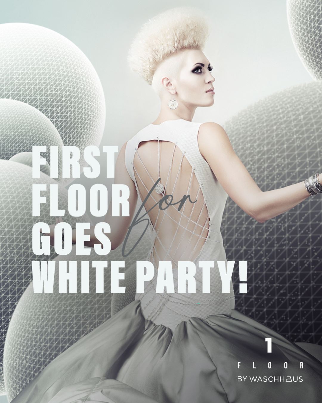 First Floor goes White Party!