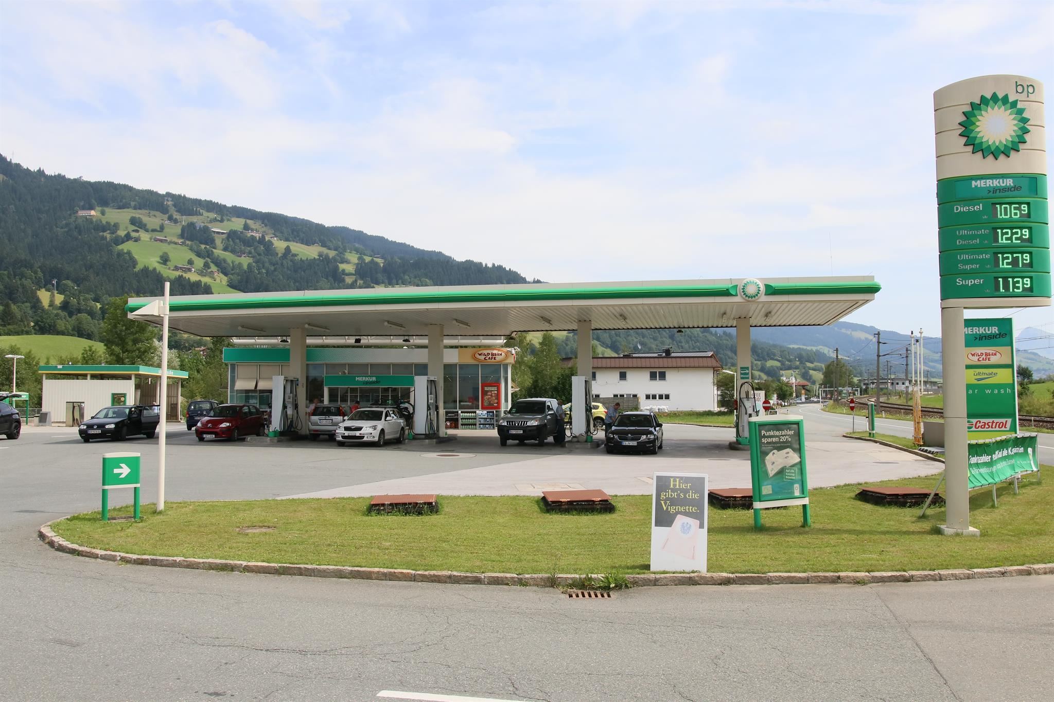 BP Tankstelle Brixen im Thale in Brixen im Thale